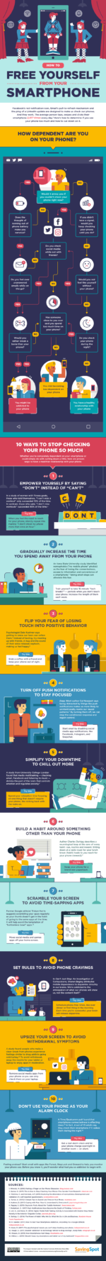 How to Free Yourself From Your Smartphone - CashNetUSA Blog